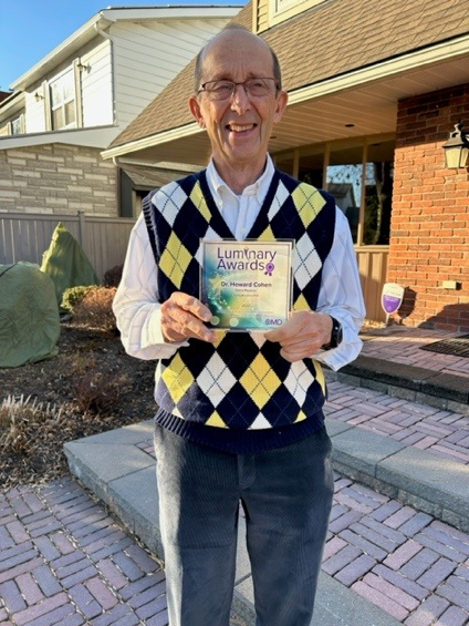OMD Blog/Article: 2022 Luminary Award Winner Story – Dr. Howard Cohen